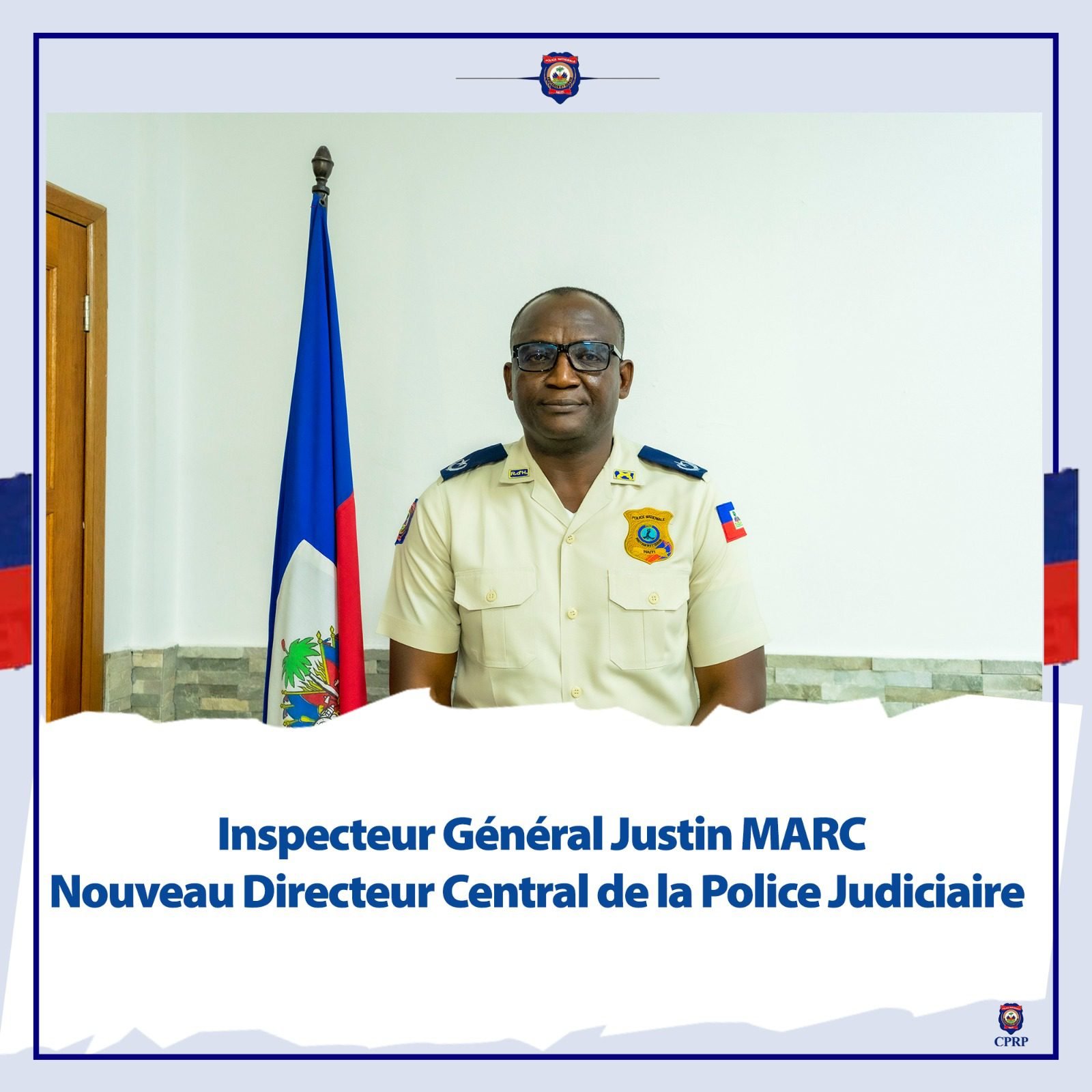 L’Inspecteur Général Justin MARC prend la tête de la Police Judiciaire ...